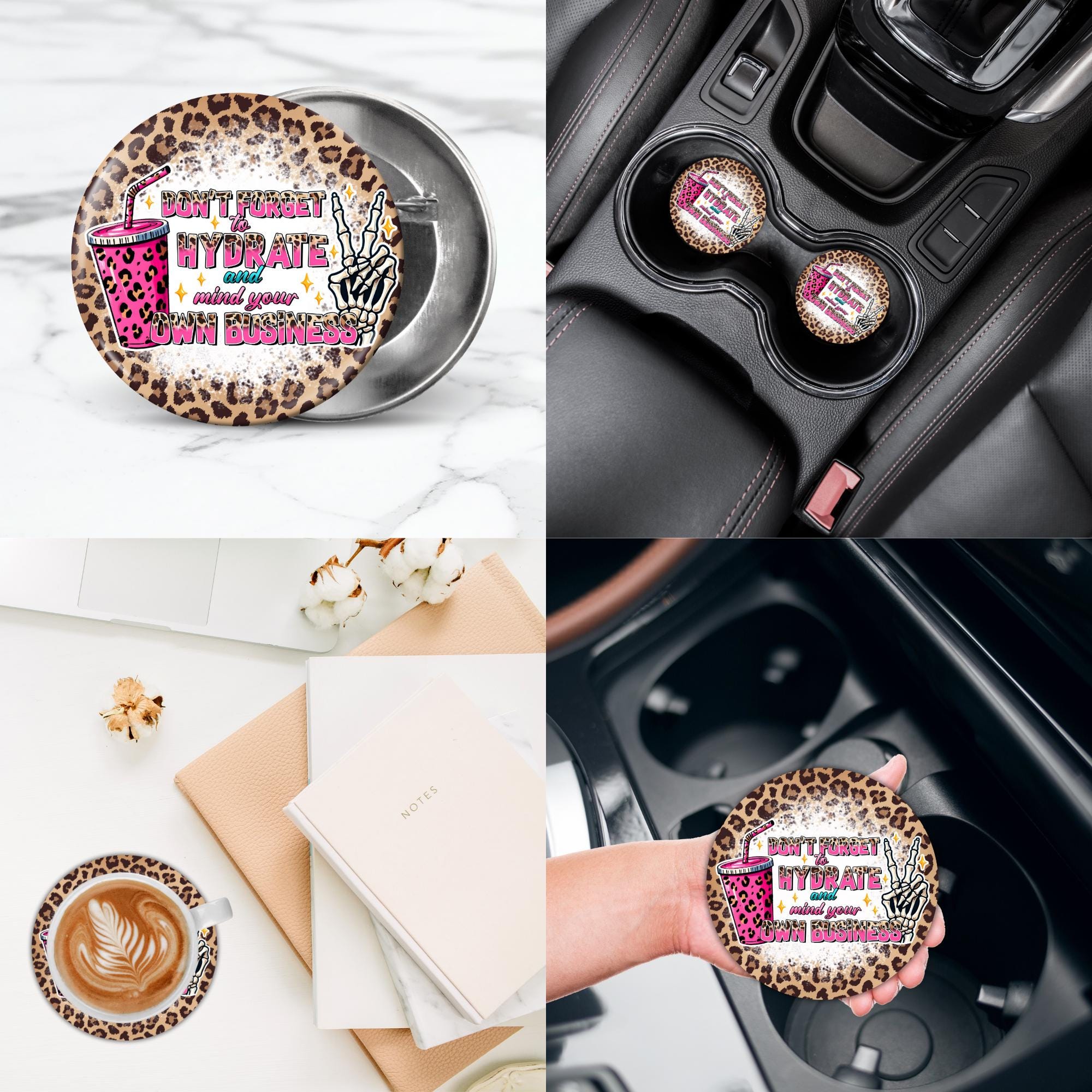 Funny Sarcastic Car Coaster PNG Adult Humor Cup Holder Sublimation ...