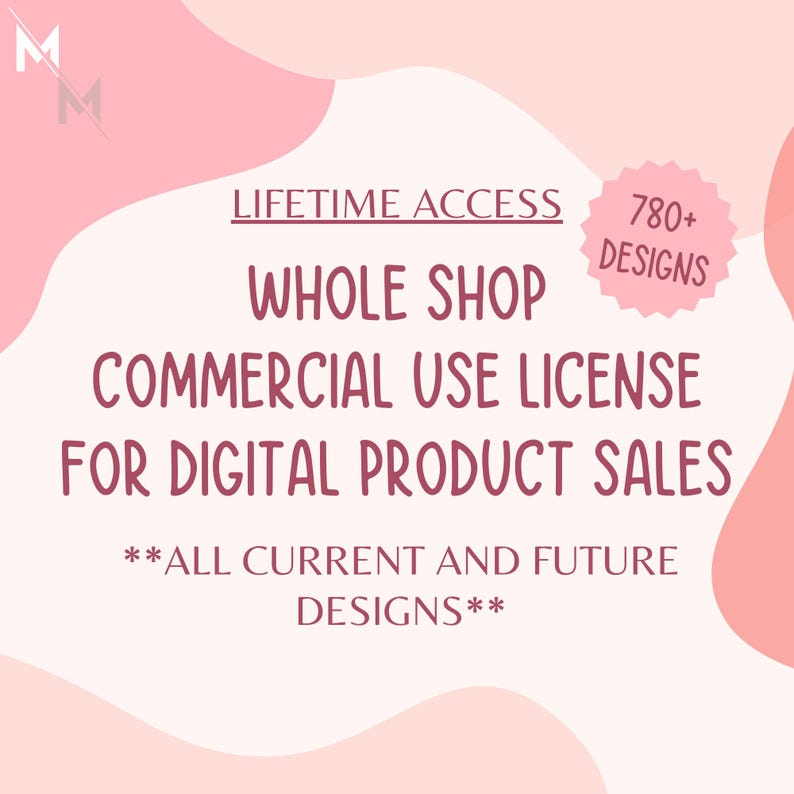 Commercial Use License Agreement - Digital Product Sales, Lifetime ...