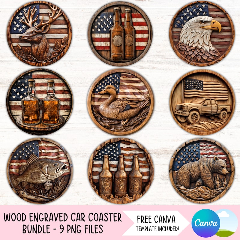 Bear Coaster for Car - Etsy