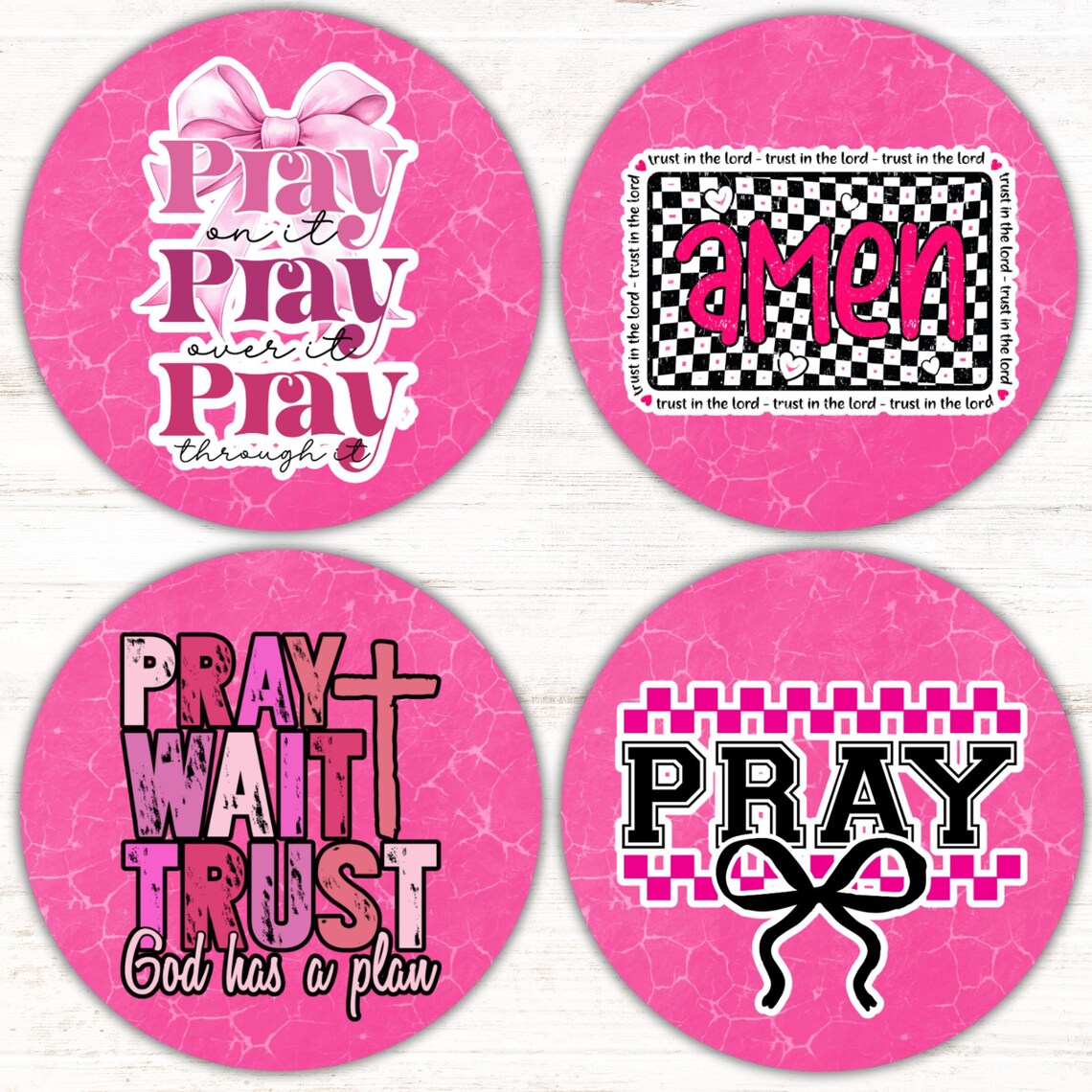 Religious Car Coaster PNG Bundle Faith Coffee Cup Holder Sublimation ...