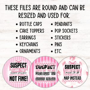 Suspect Claims Car Coaster Design Bundle Funny Cup Holder Sublimation ...