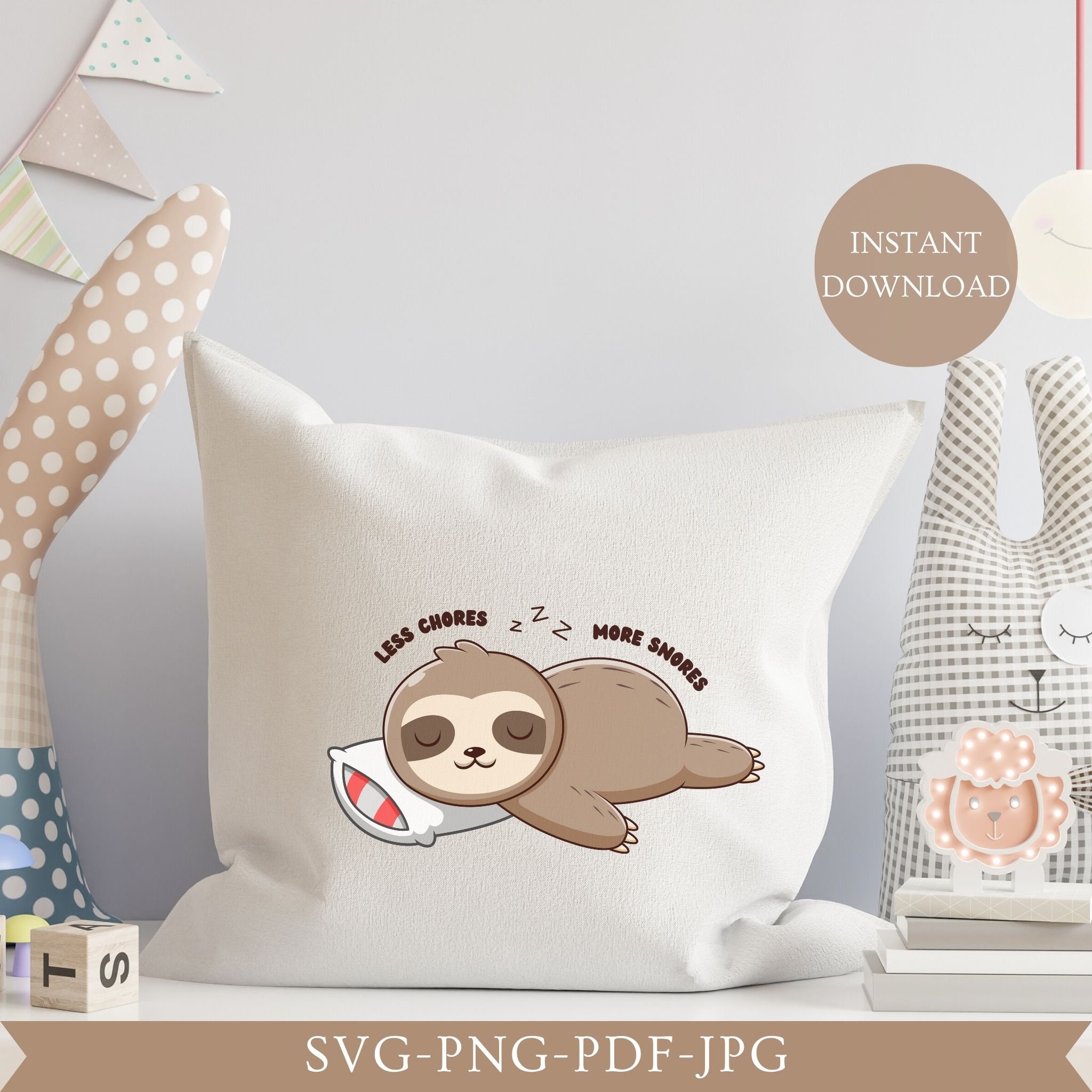 Sloth SVG Sloth Svg for Cricut Sloth PNG Sloth Clipart Cute - Etsy Canada