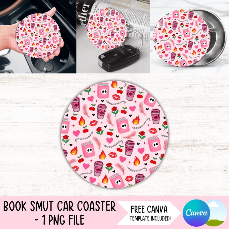 Drink Coasters Book Club - Etsy