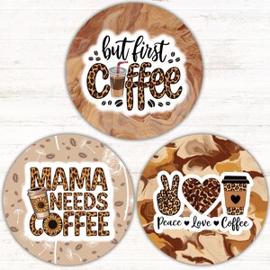 Funny Coffee Car Coaster Design Bundle Sarcastic Iced Coffee Cup Holder ...