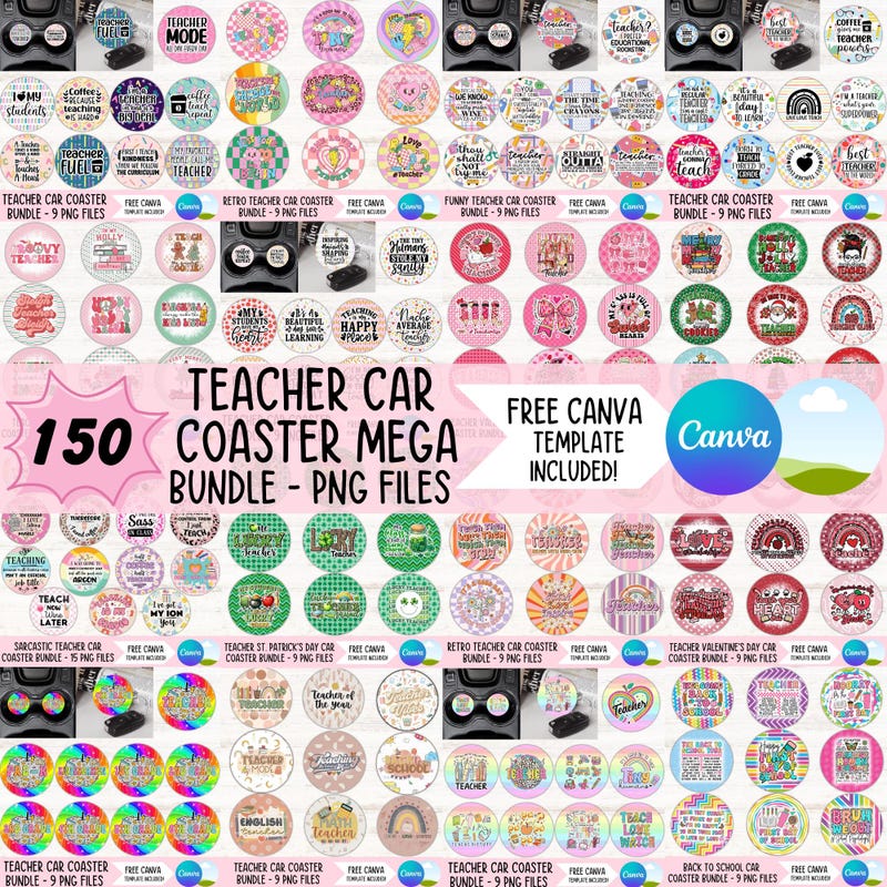 Teacher Cup and Coaster - Etsy