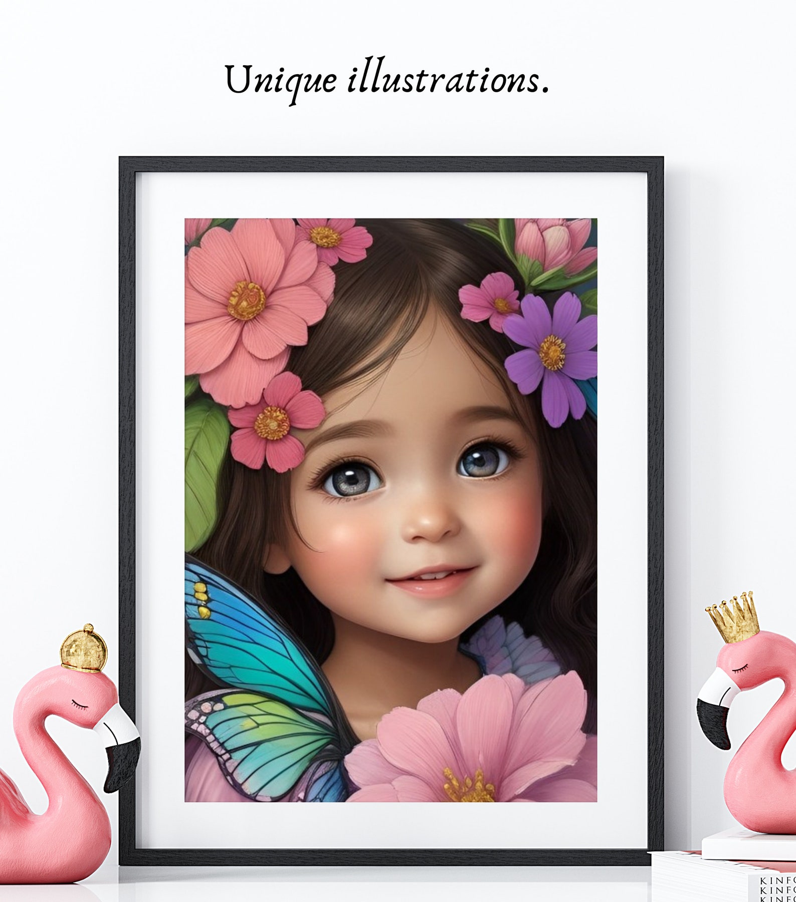 Printable Baby Fairy Digital Collection,beautiful Fairies,designs for ...