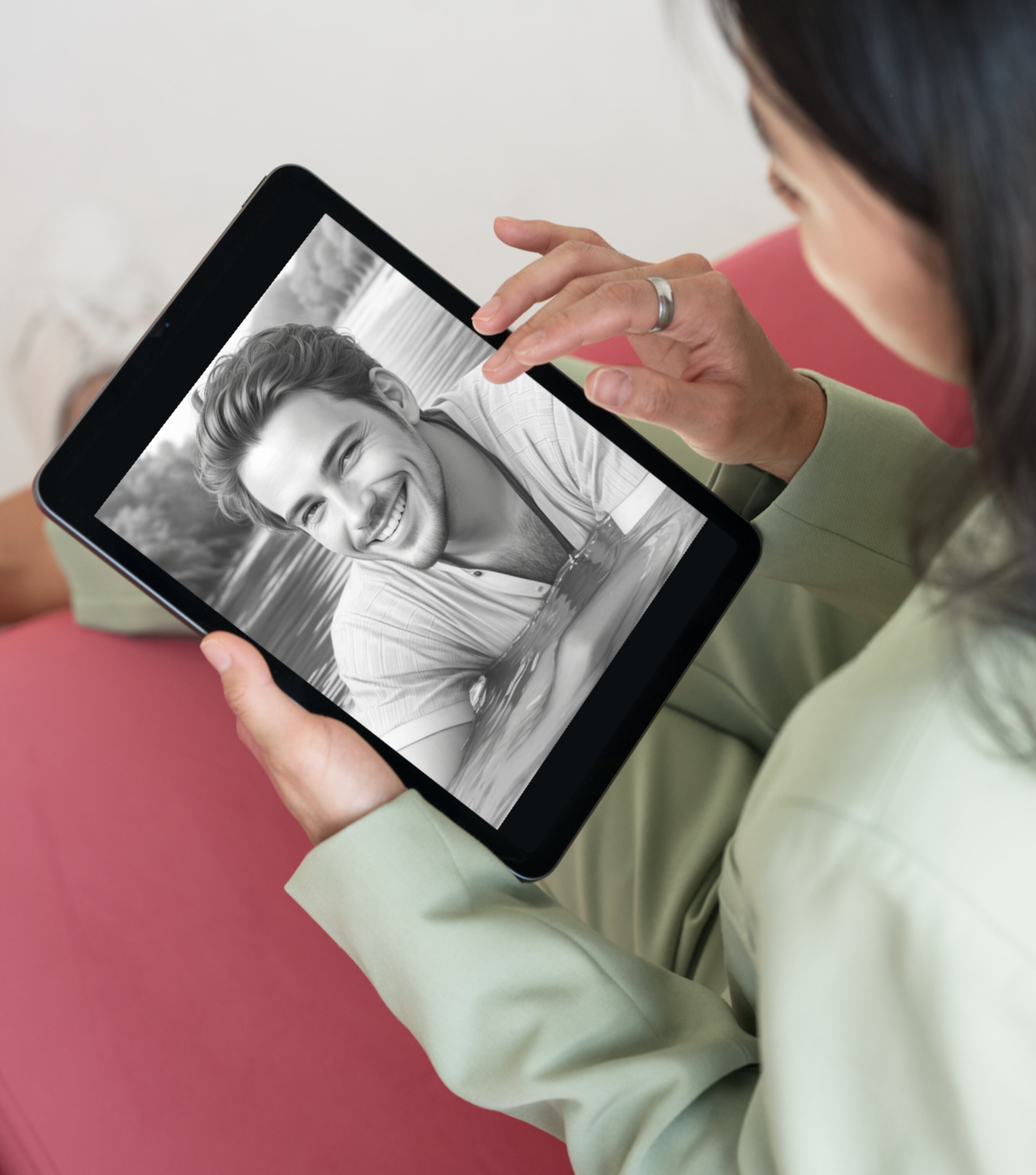 Happy Men Coloring Pages, Portraits Men, Beautiful Men, Coloring Pages ...