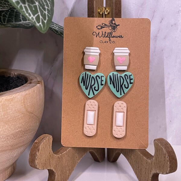 Nurse Earrings - Etsy