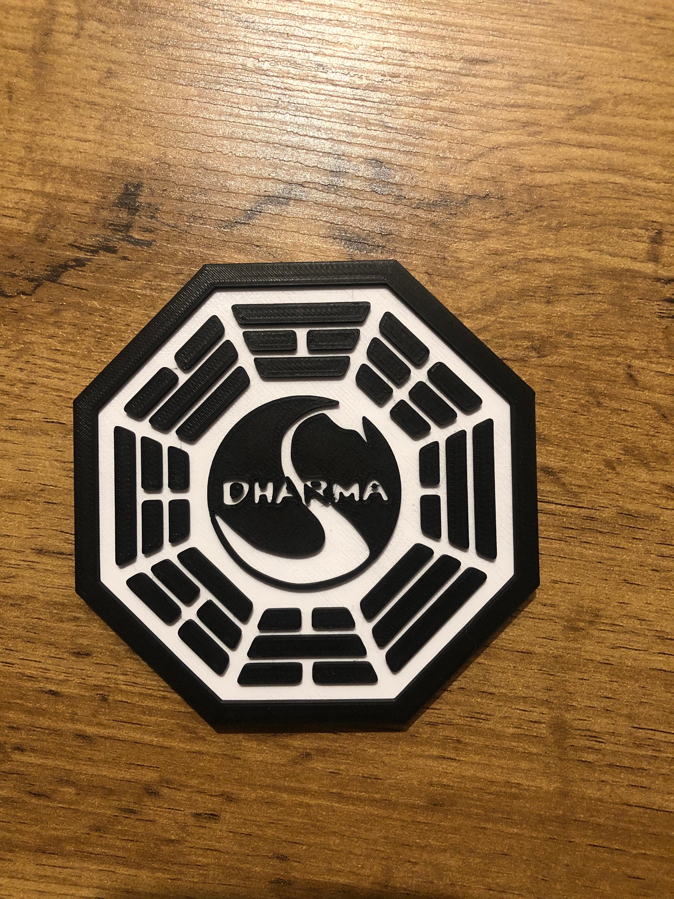 Lost TV Show Dharma Station Logo Coasters 3D Printed - Etsy Canada