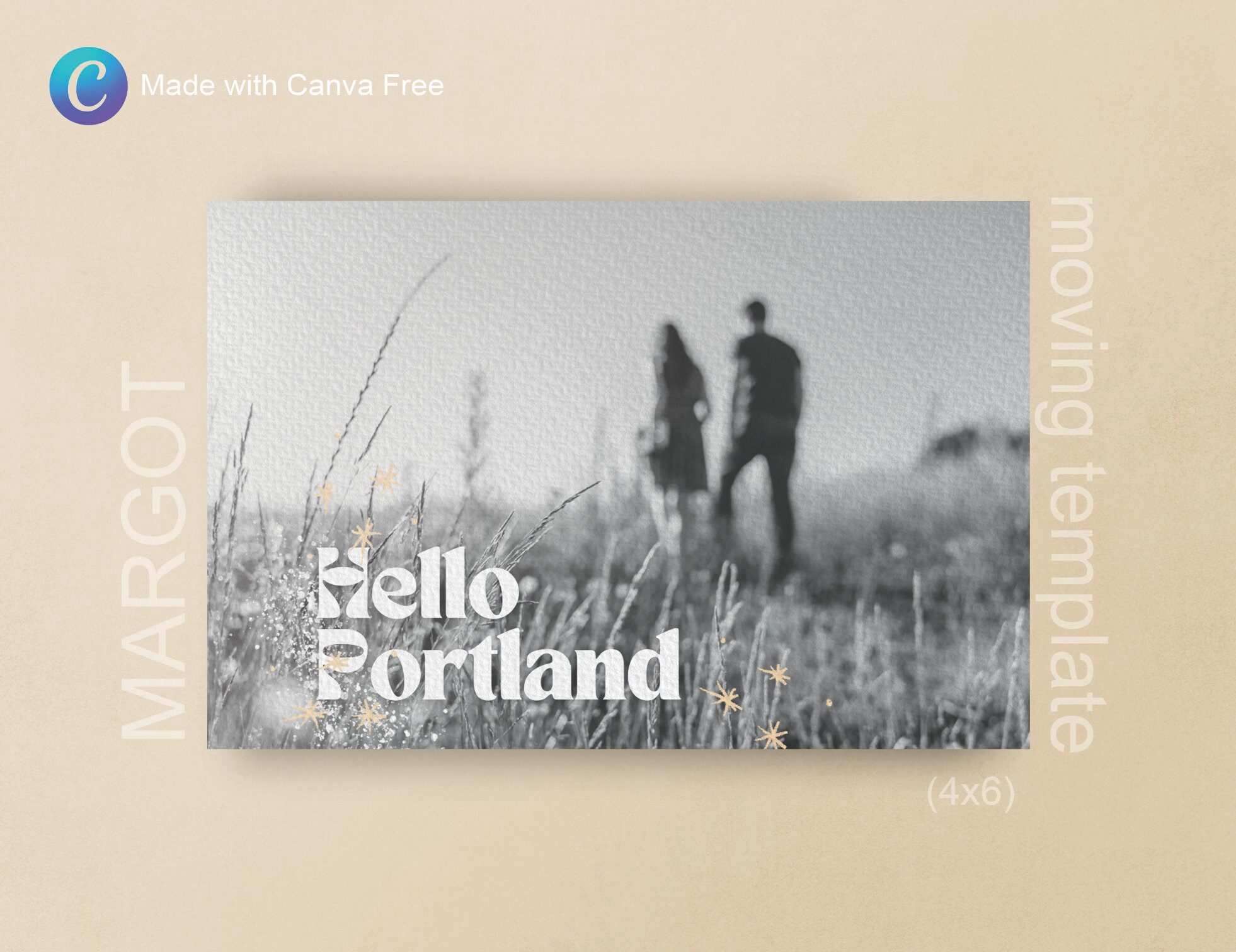 2 Moving Announcement Card Templates Printable Moving Announcement ...
