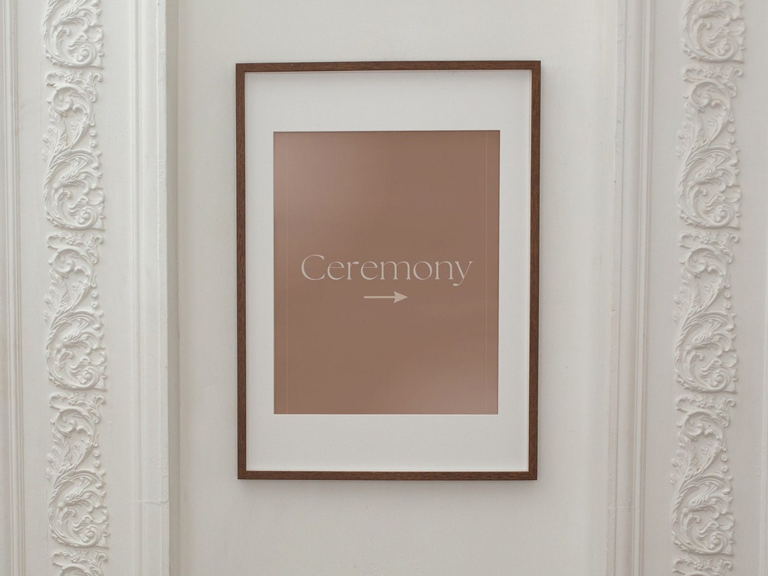 5 Modern Wedding Sign Bundle Wedding Suite Sign Custom - Etsy