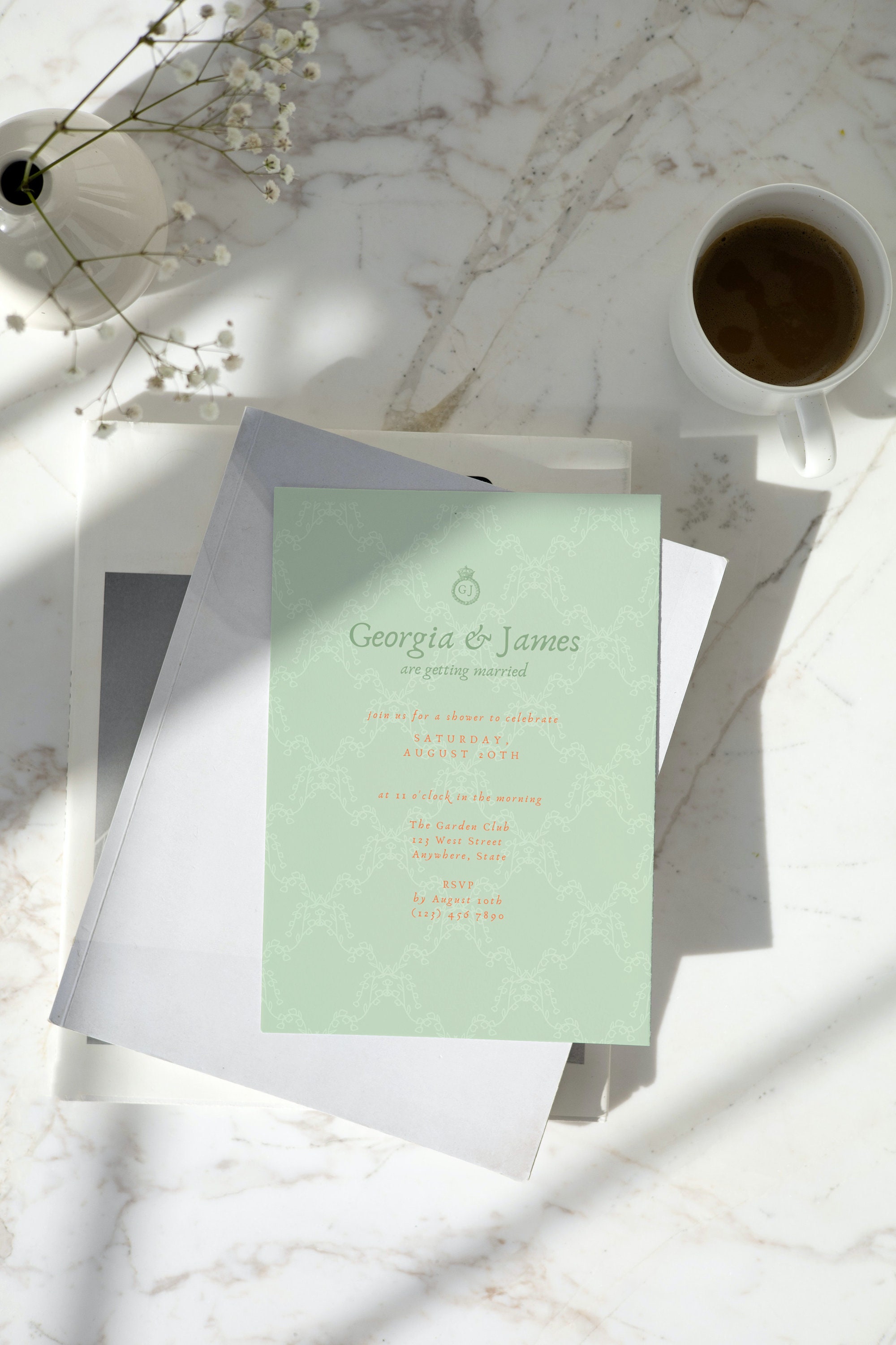 3 Party Invitation Card Templates - Printable Country Club Inspired ...