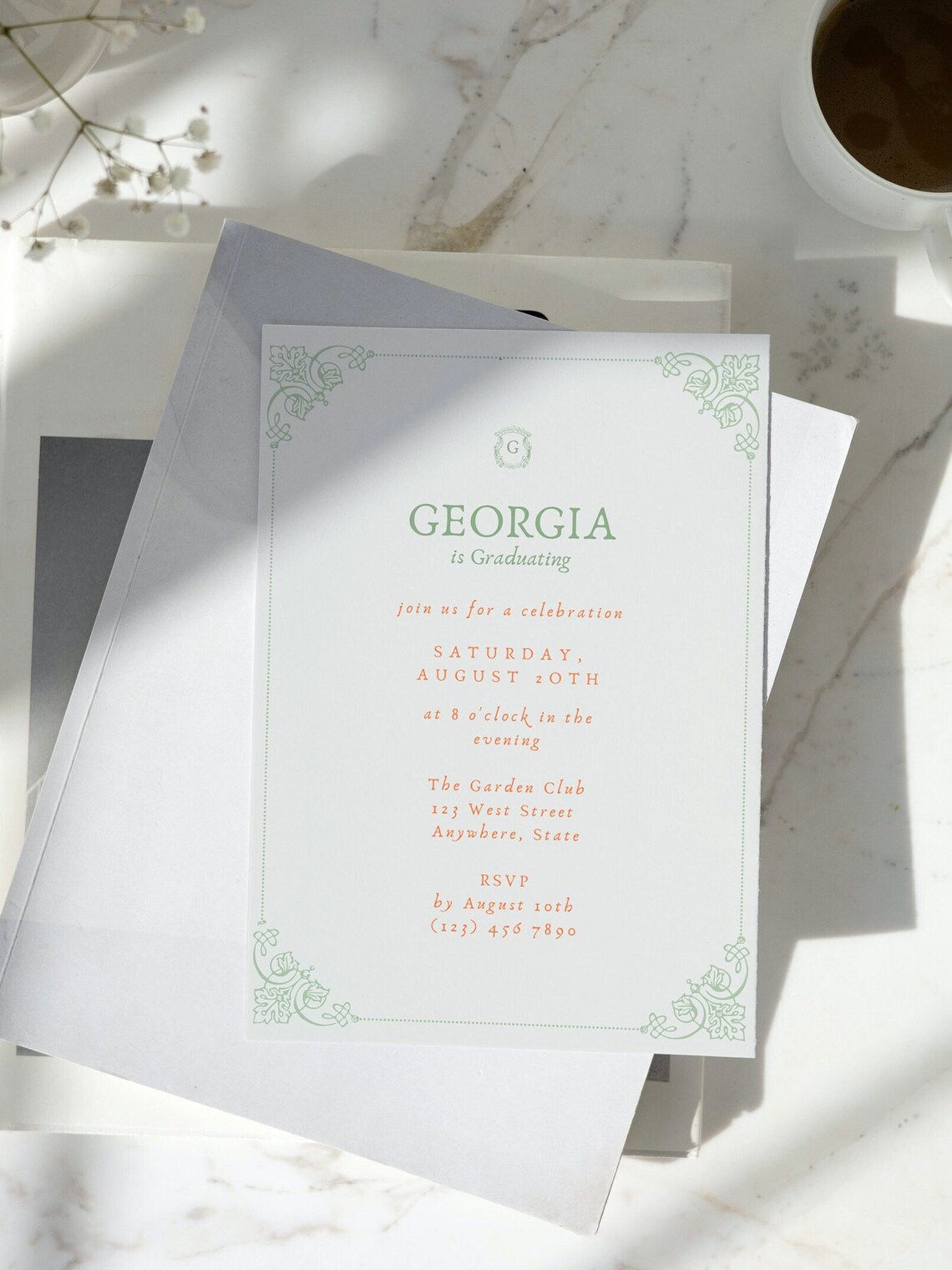 3 Party Invitation Card Templates - Printable Country Club Inspired ...