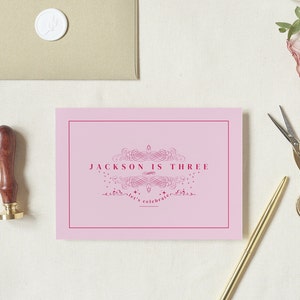 3 Party Invitation Card Templates Printable Wes Anderson - Etsy