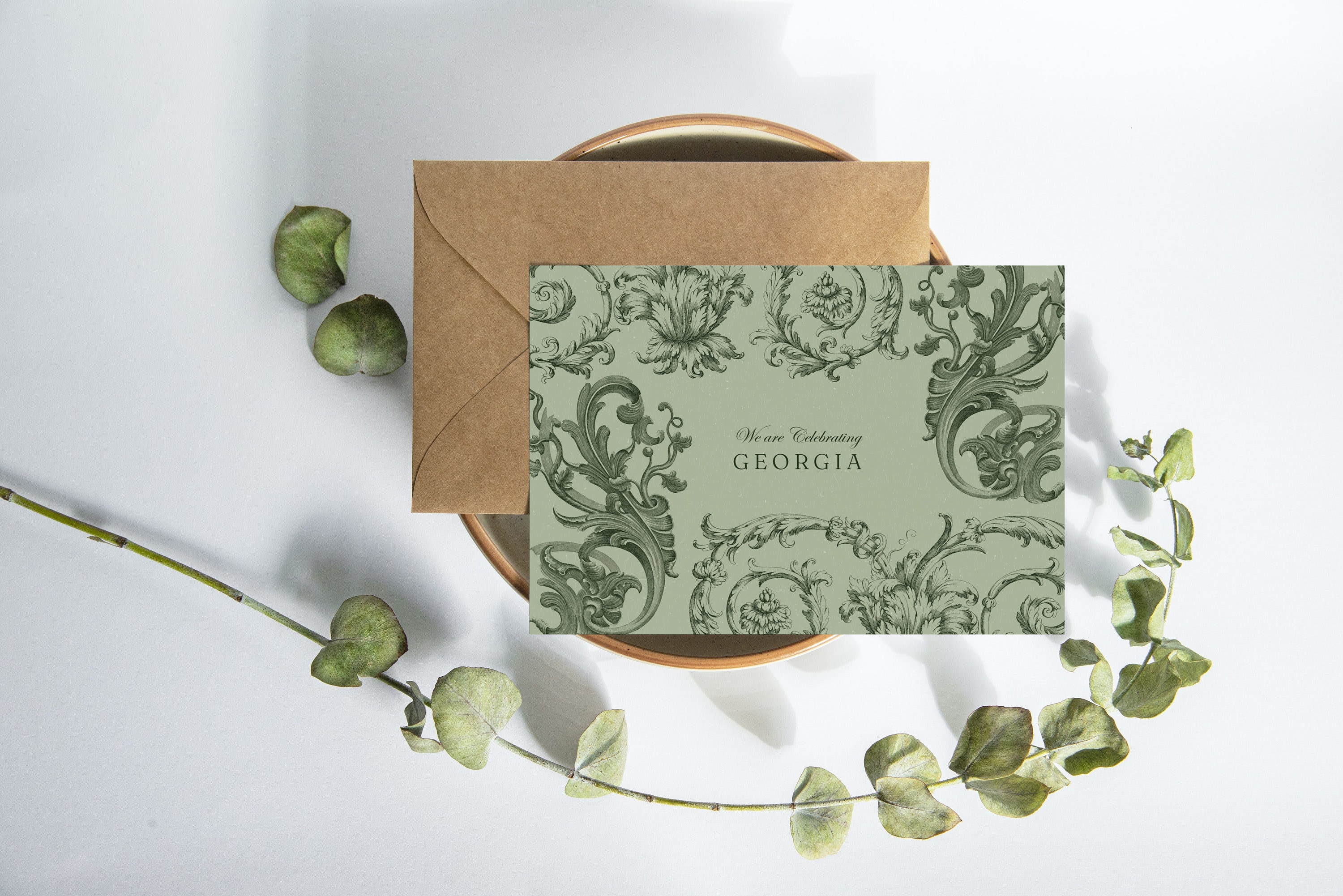 3 Party Invitation Card Templates Printable Floral Inspired Birthday ...