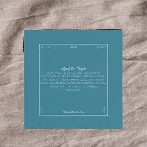 Square Modern Wedding Invitation Template - Custom Printable Wedding ...
