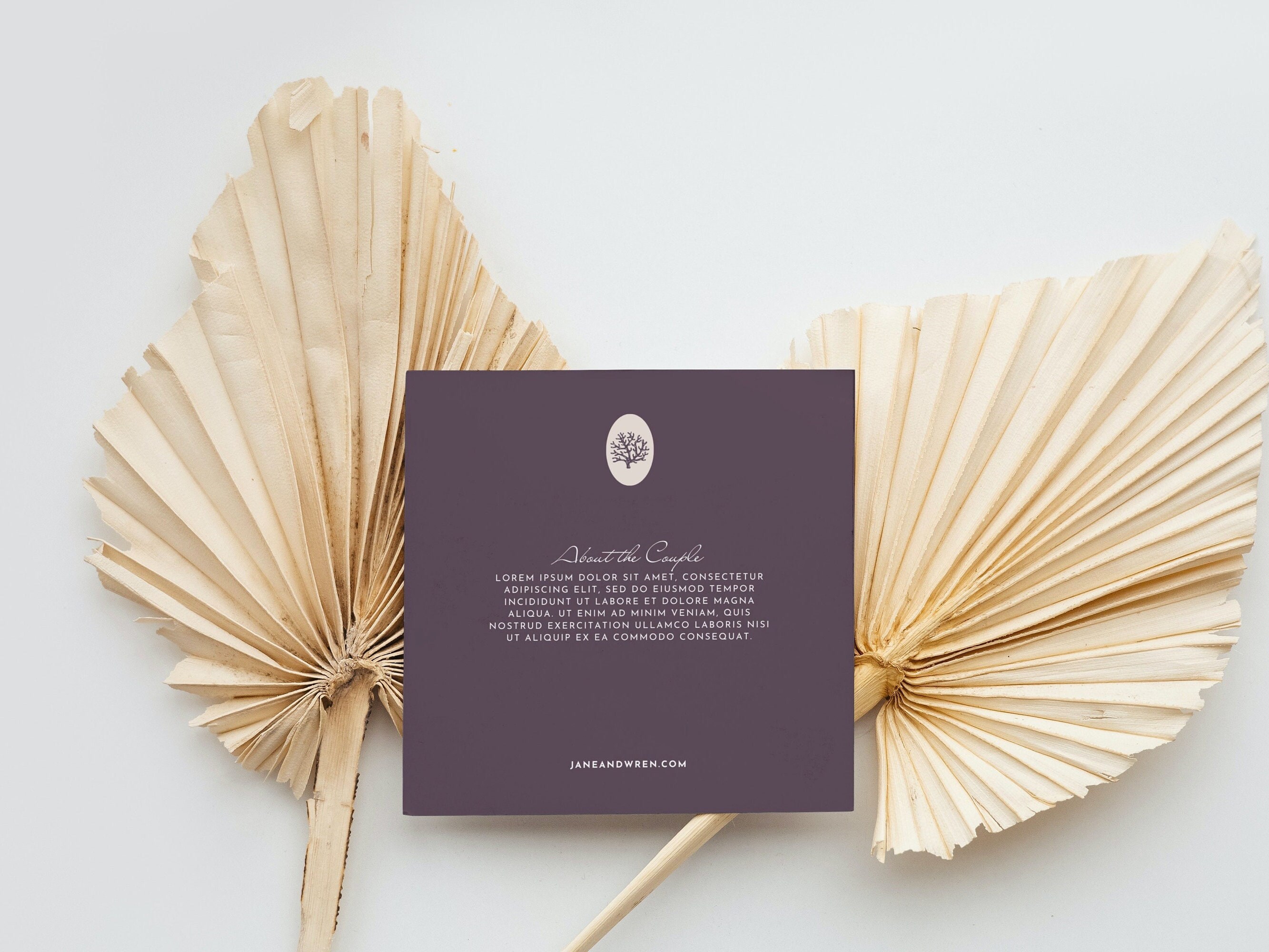 Square Modern Wedding Invitation Template Custom Printable Wedding ...