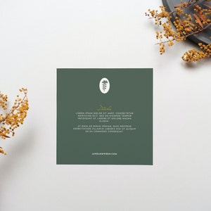 Square Modern Wedding Invitation Template Custom Printable Wedding ...