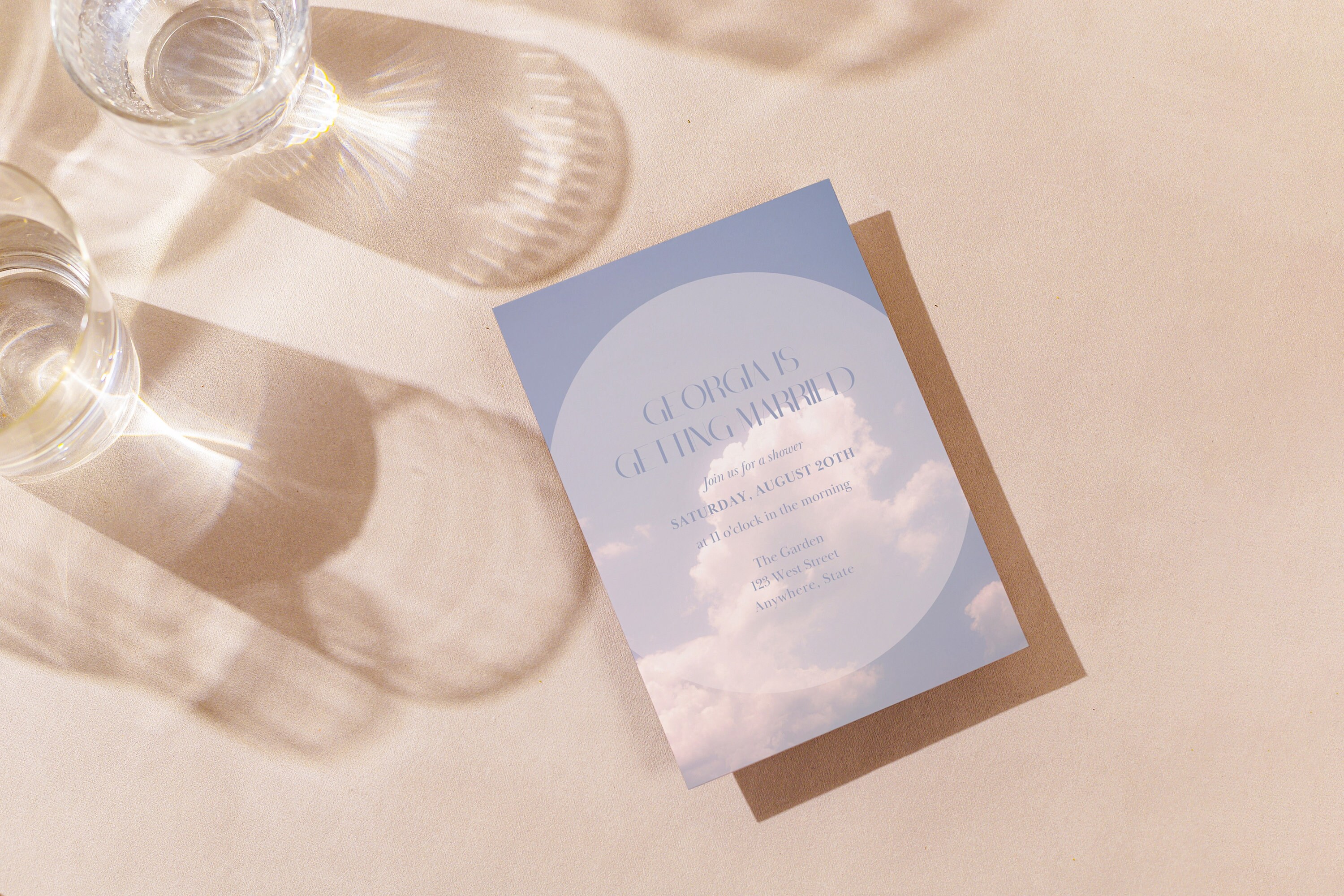 3 Party Invitation Card Templates - Printable Contemporary Inspired ...