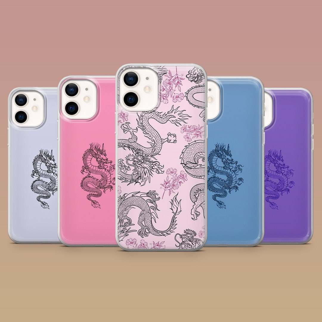 Chinese Dragon Phone Case Mythical Cover for iPhone 14pro, 13, 12, 11 ...