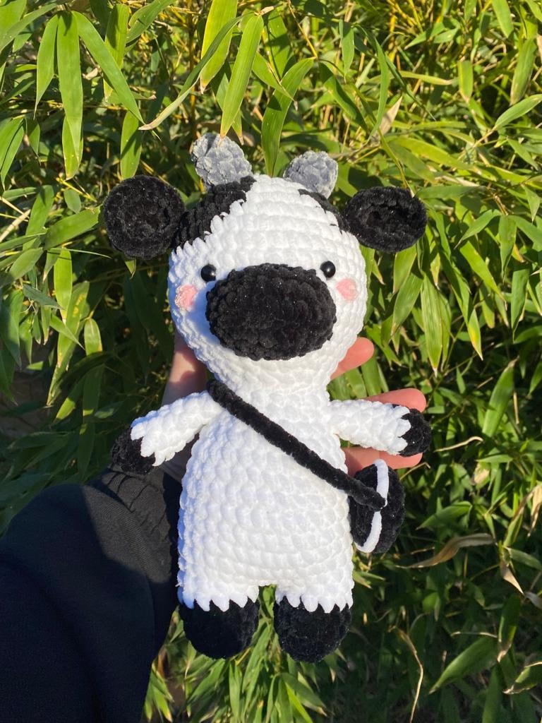 Chubby Cow Plushie, Crochet Cow, Cookie Cow, Oreo Cow, Strawberry Cow ...