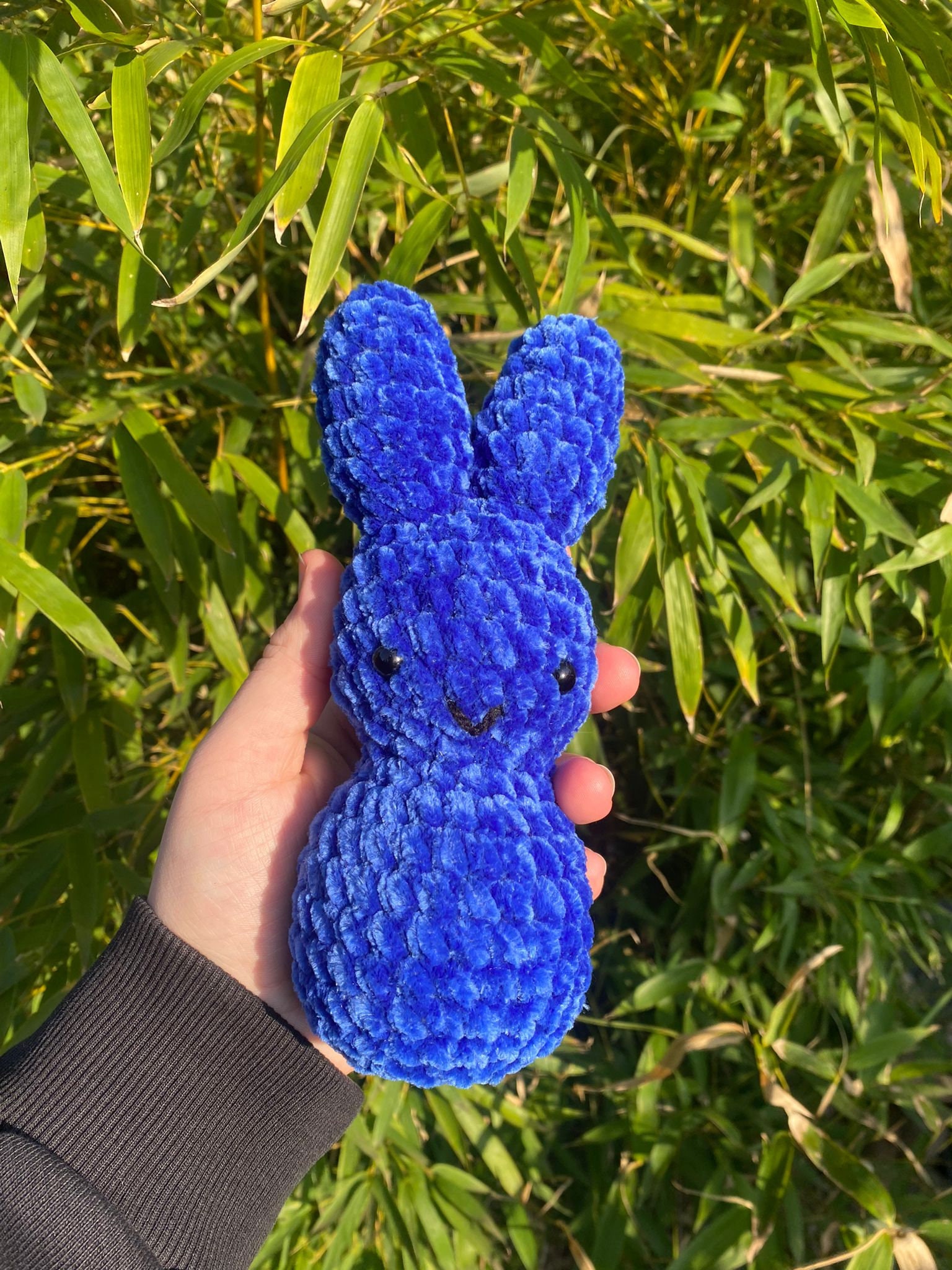 Crochet Bunny Plushie, Crochet Bunny, Stuffed Animal, Amigurumi - Etsy