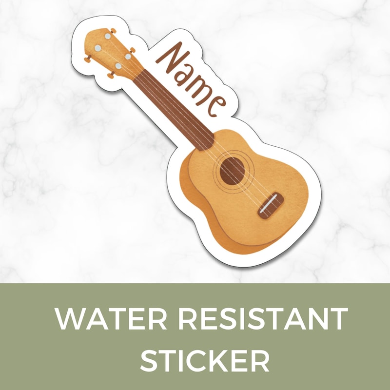 Ukulele Stickers - Etsy