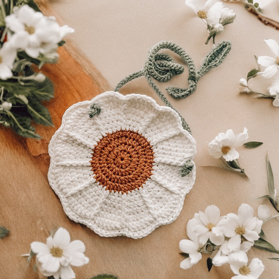 CROCHET Pattern-daisy Child Purse - Etsy
