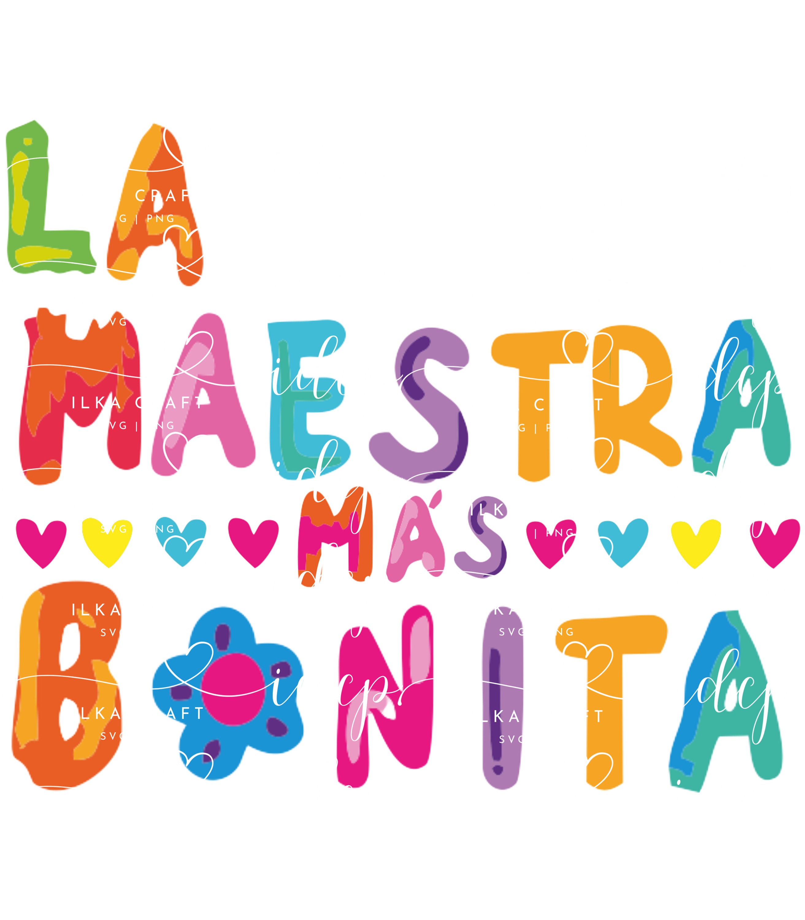 La maestra más bonita / Mañana será bonito font / KarolG letra - Etsy ...