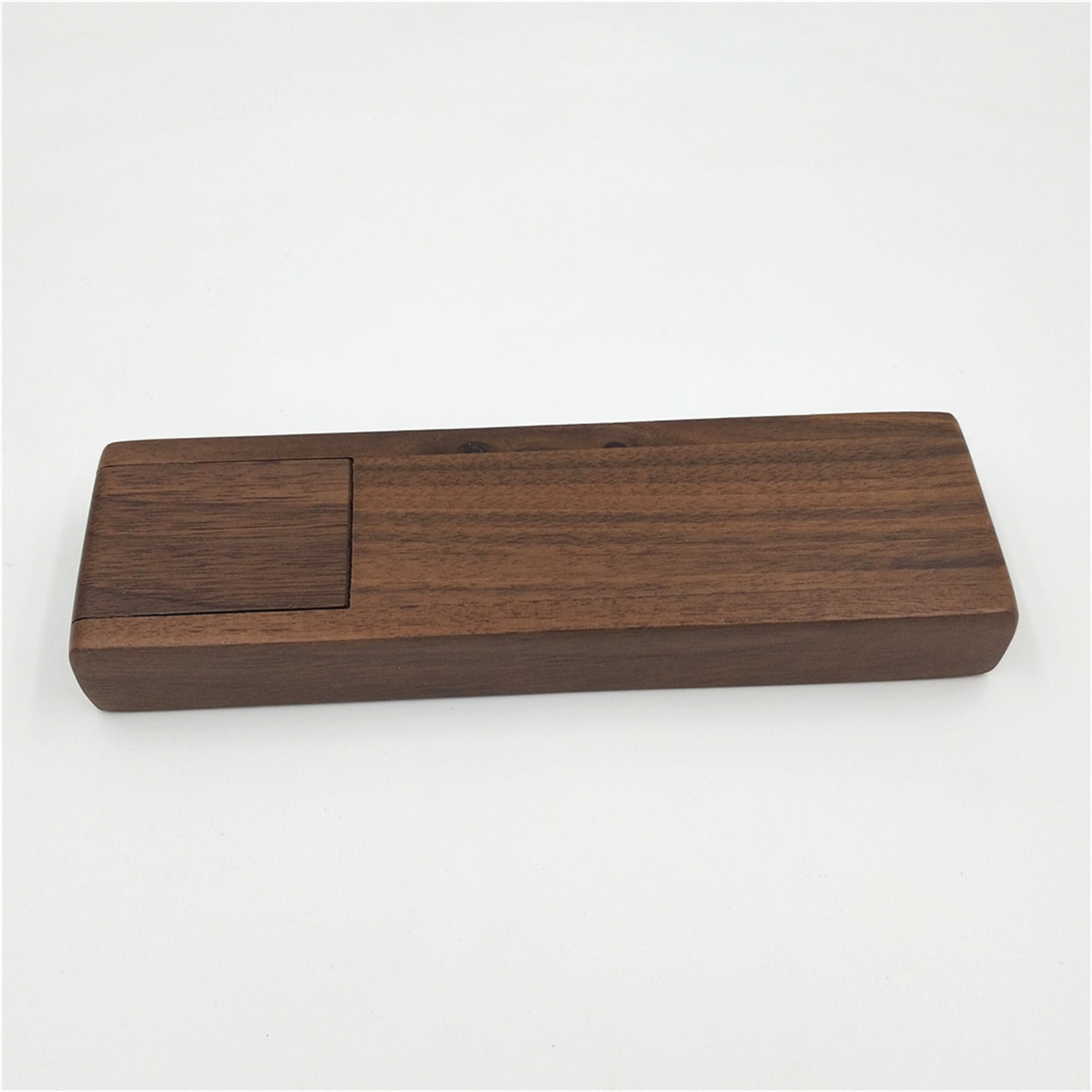 Walnut Wood Pen Case,wood Pen Box,pen Stand,fold up Pen Display Holder ...