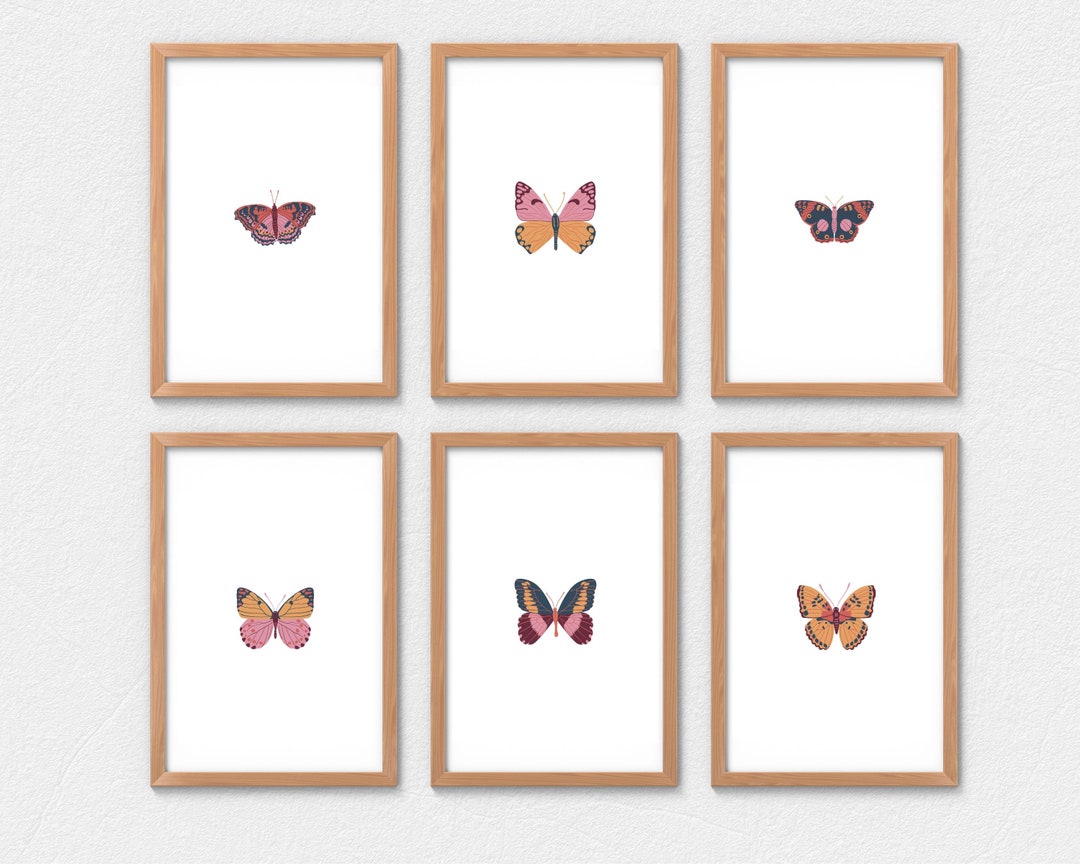 Butterfly Nursery Wall Art Butterfly Nursery Decor Kids Room - Etsy