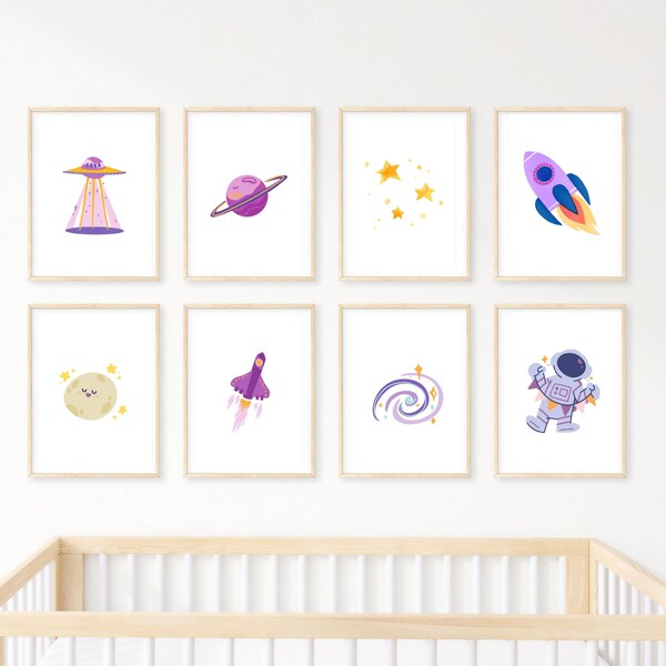 Space Room Girl - Etsy