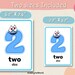 Colorful Bilingual Number Flash Cards: Counting 0-10 (PDF) - Etsy