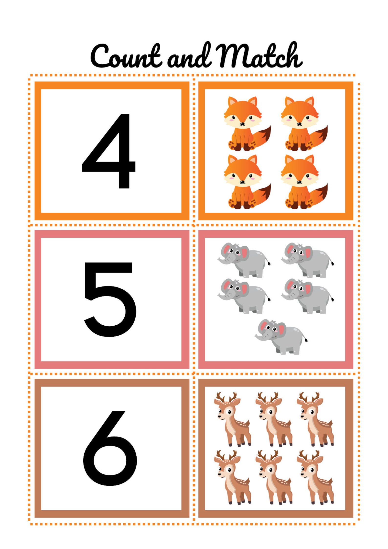 Object Count Worksheet, Printable Counting Objects, Play Math Counting ...