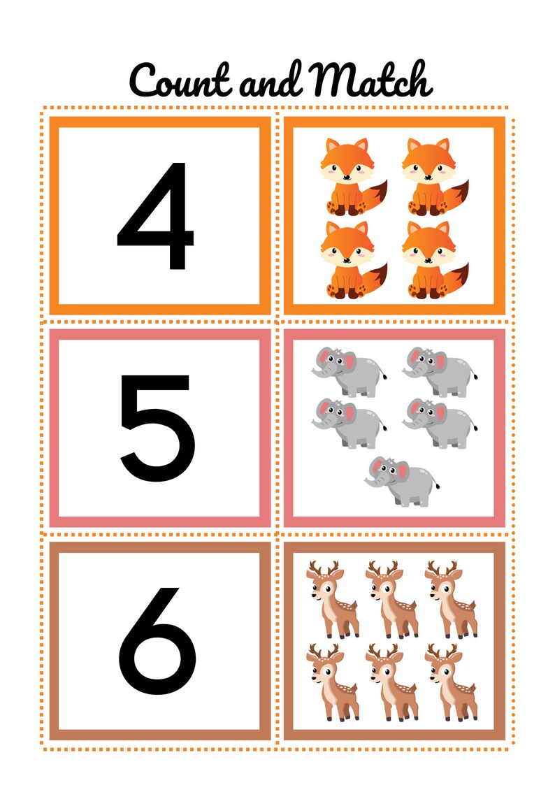 Object Count Worksheet, Printable Counting Objects, Play Math Counting ...