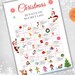 Christmas Bucket List Printable, Christmas Activity Checklist, Winter ...