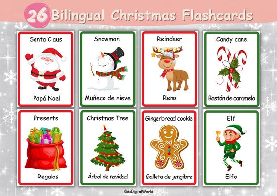 Christmas Spanish Vocabulary