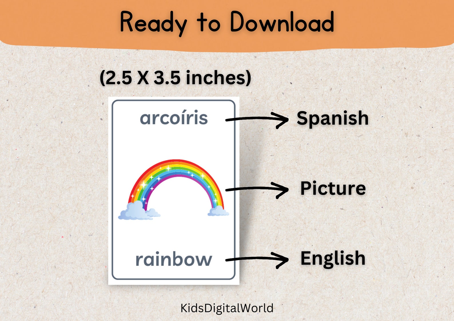 Bilingual Weather Flashcards 16 Colorful Weather Cards - Etsy