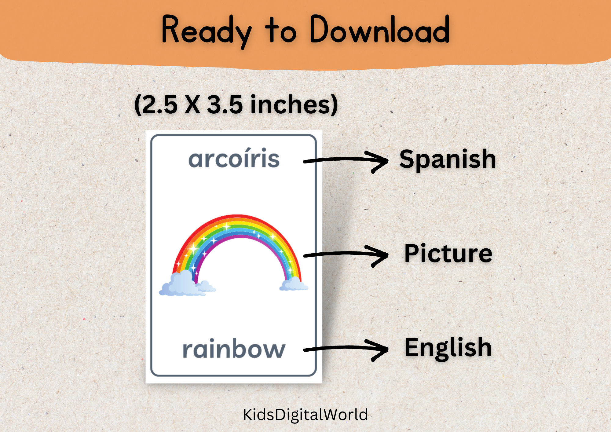 Bilingual Weather Flashcards 16 Colorful Weather Cards - Etsy