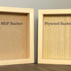 Unfinished Pine Wood Picture Frame: Rustic DIY Sign Blank - Etsy