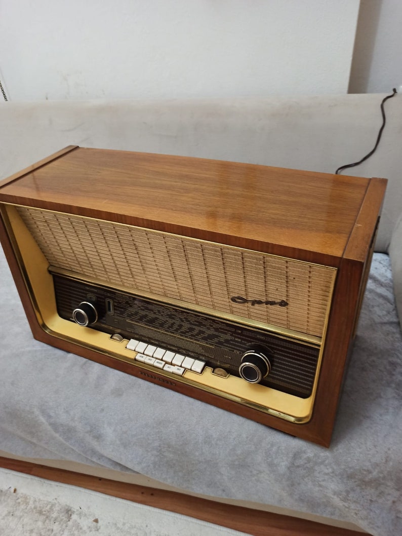 Telefunken Opno 9 1957 , Vintage Radio, Old Radio , Made in Germany ...