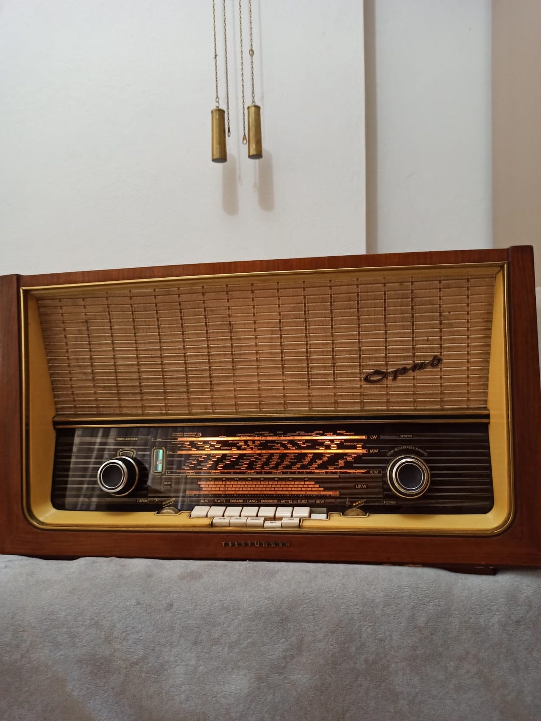 Telefunken Opno 9 1957 , Vintage Radio, Old Radio , Made in Germany ...