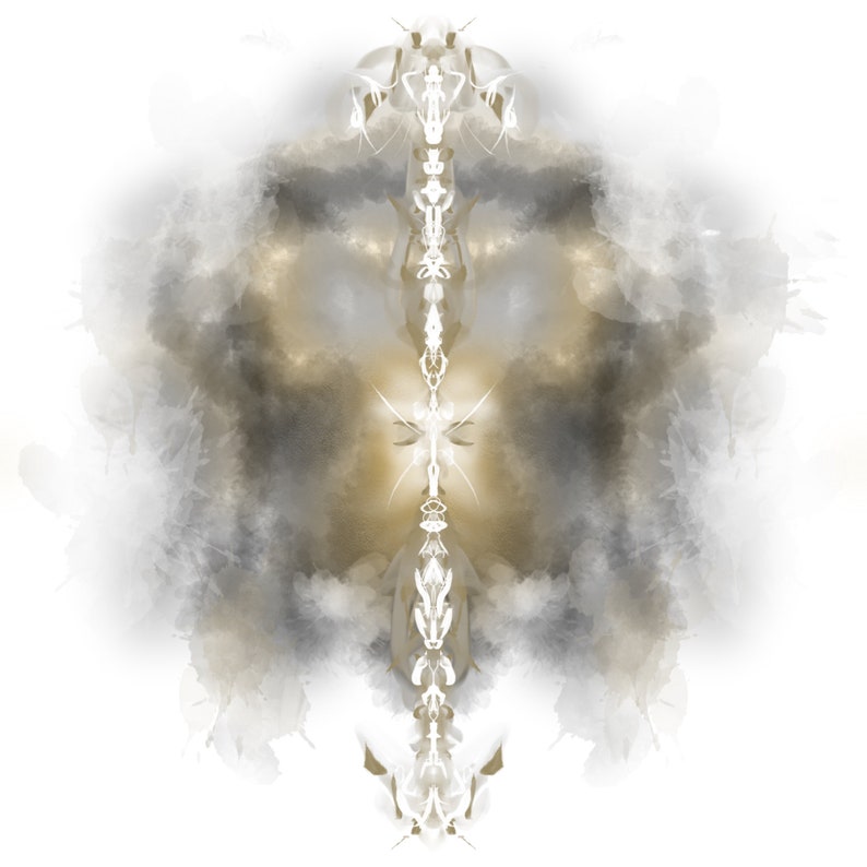Original Artwork "smoke Monster" - Instant Donwloadable Product - Etsy