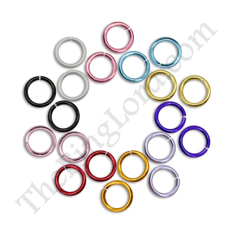 Anodized Aluminum 18ga 1-4'' ID - Saw Cutanodized Aluminum 18ga 1-4 ...