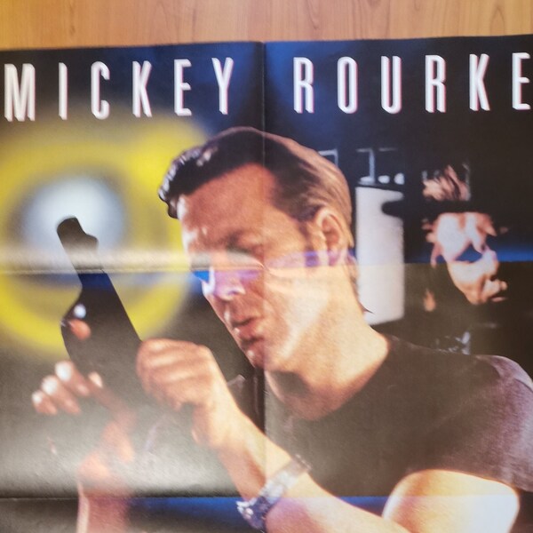 Mickey Rourke - Etsy