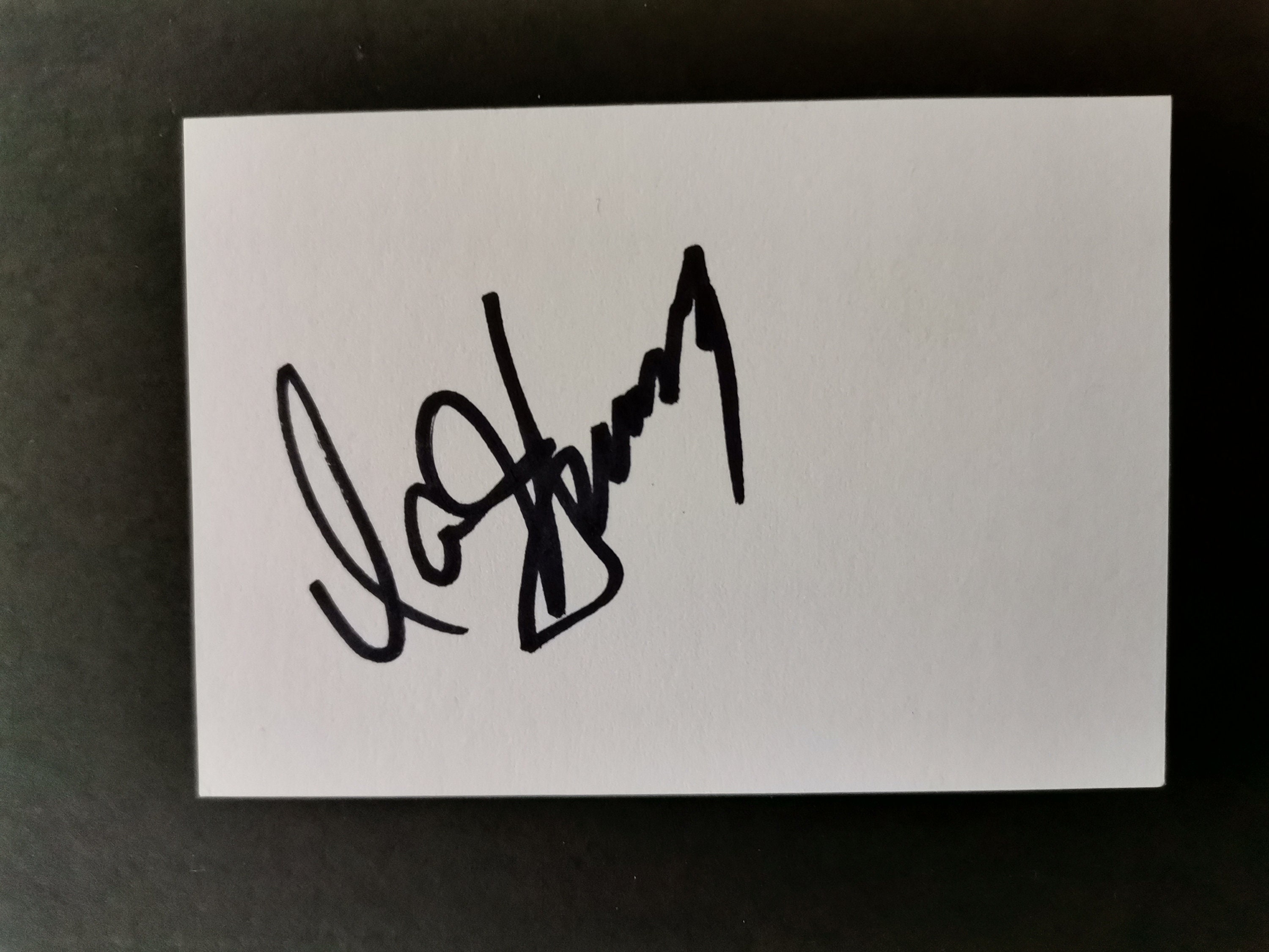 David Hasselhoff Knight Rider Signed Autograph on Paper - Etsy