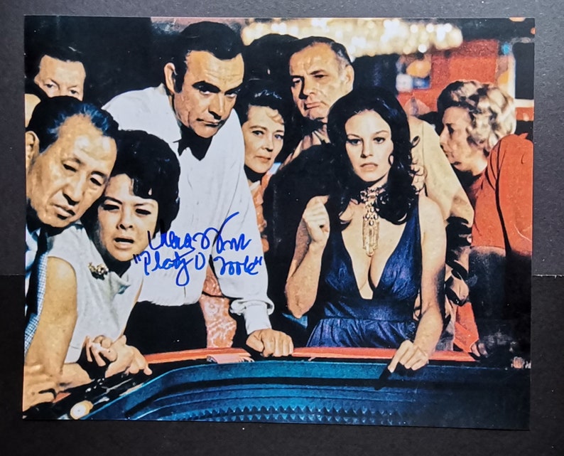 Lana Wood, 007 Bondgirl, Diamonds Are Forever, Signed Autograph Photo - Etsy