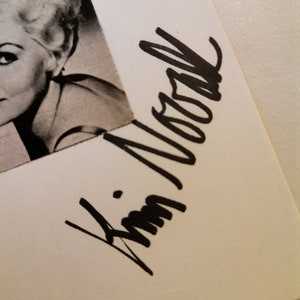 Kim Novak Signed Autographed Photo - Etsy