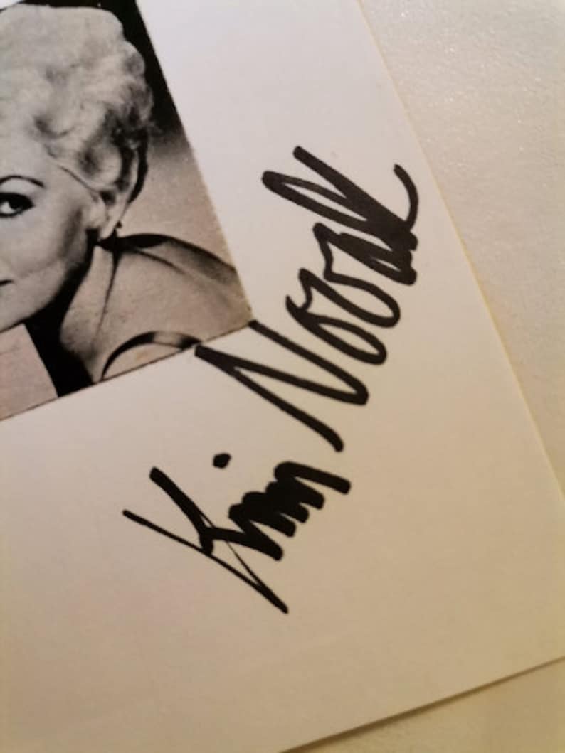 Kim Novak Signed Autographed Photo - Etsy