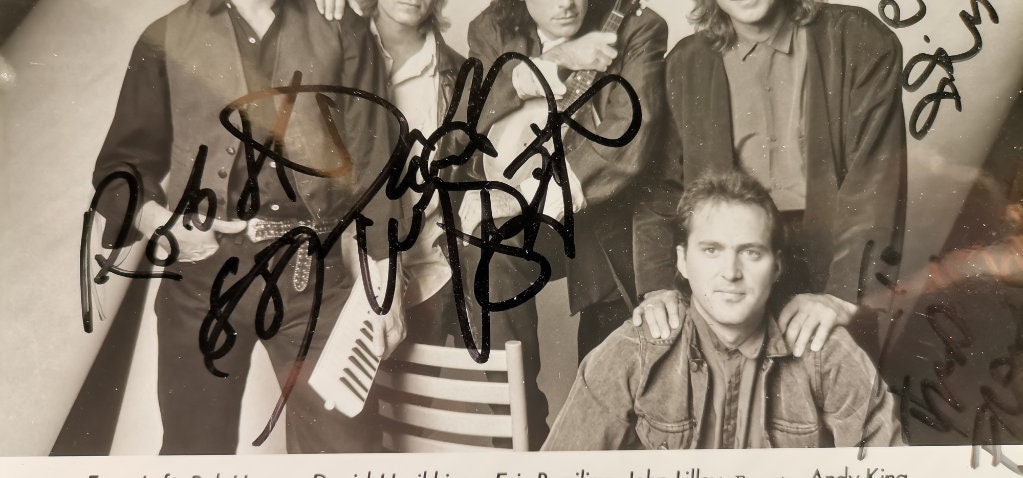 Hooters Autograph Band Signed on Photo - Etsy